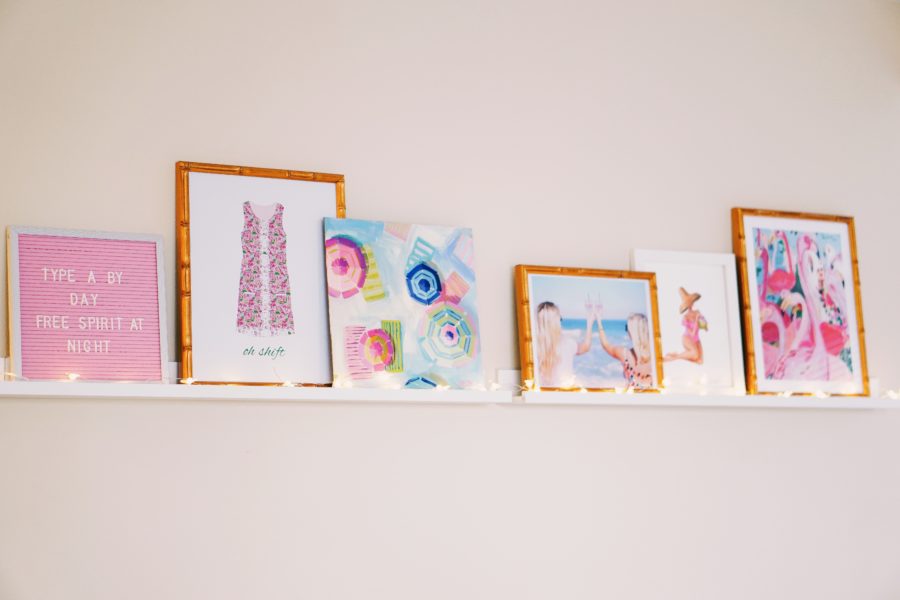 3 Tips for A Floating Shelf Gallery Wall - Amy Littleson
