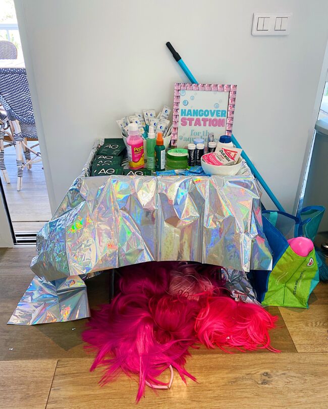 My St. Barts Bachelorette Decor - Amy Littleson