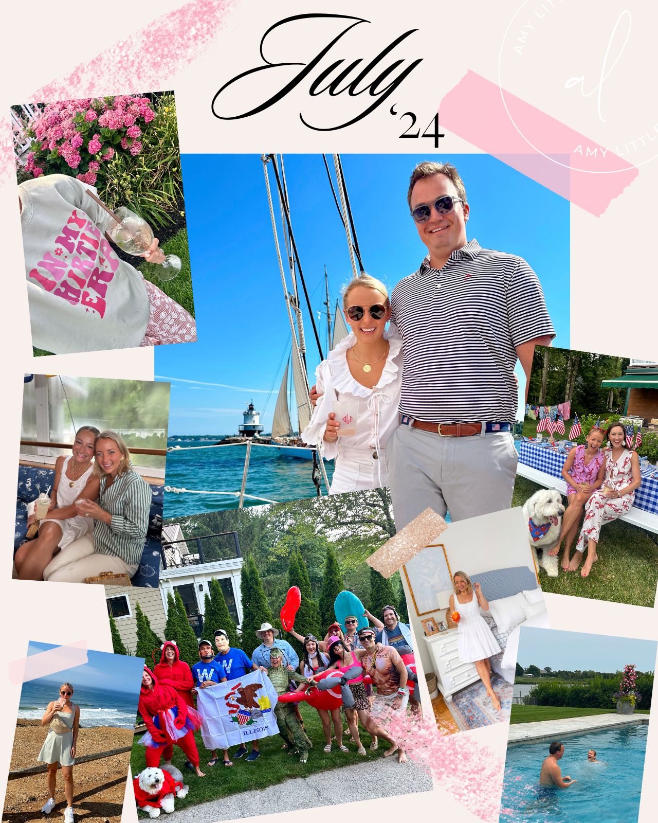 July 2024 Life & Links Recap - Amy Littleson